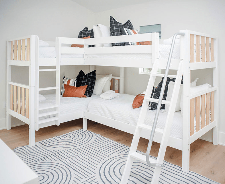 Shop Triple Bunk Beds, Quad Bunk Beds, Corner & L-Shaped Bunk Beds ...